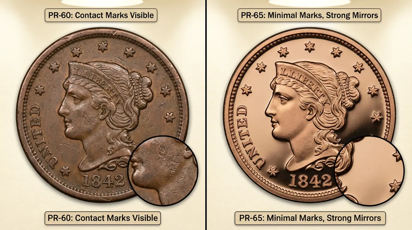 1842 Half Cent Value: Mint Varieties, Rarity, And Current Prices ...