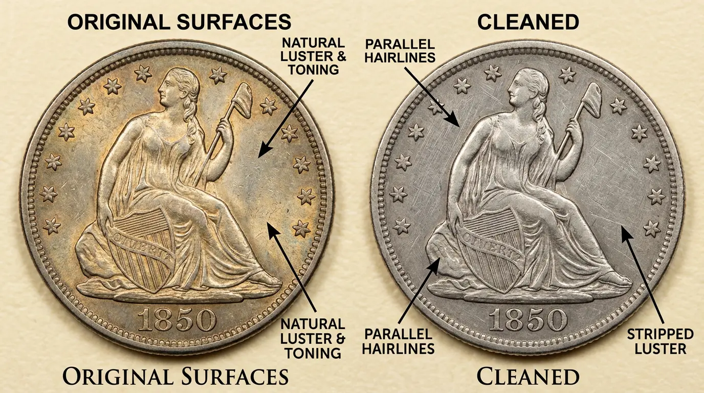 1850 Half Dollar Value: Mint Varieties, Rarity, And Current Prices ...