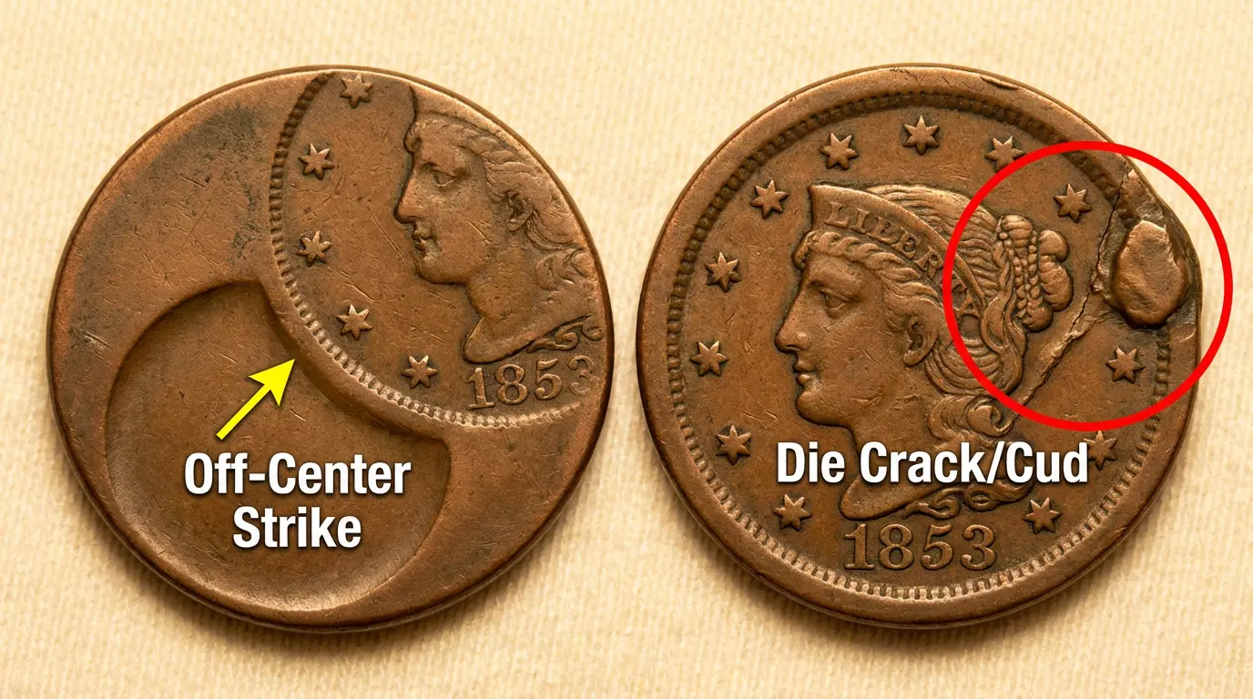 1853 Cent Value: Mint Varieties, Rarity, And Current Prices - Coins Value