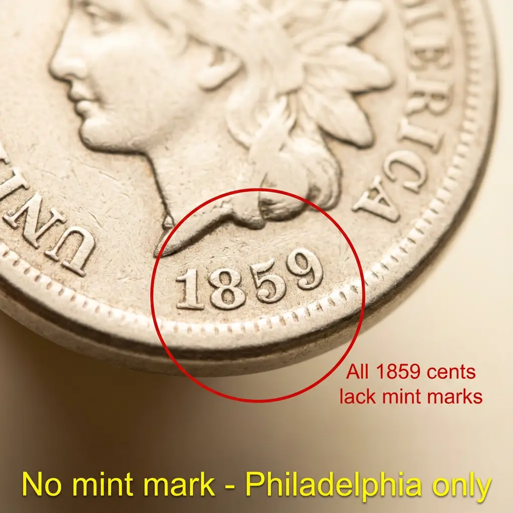 1859 Cent Value: Mint Varieties, Rarity, And Current Prices - Coins Value