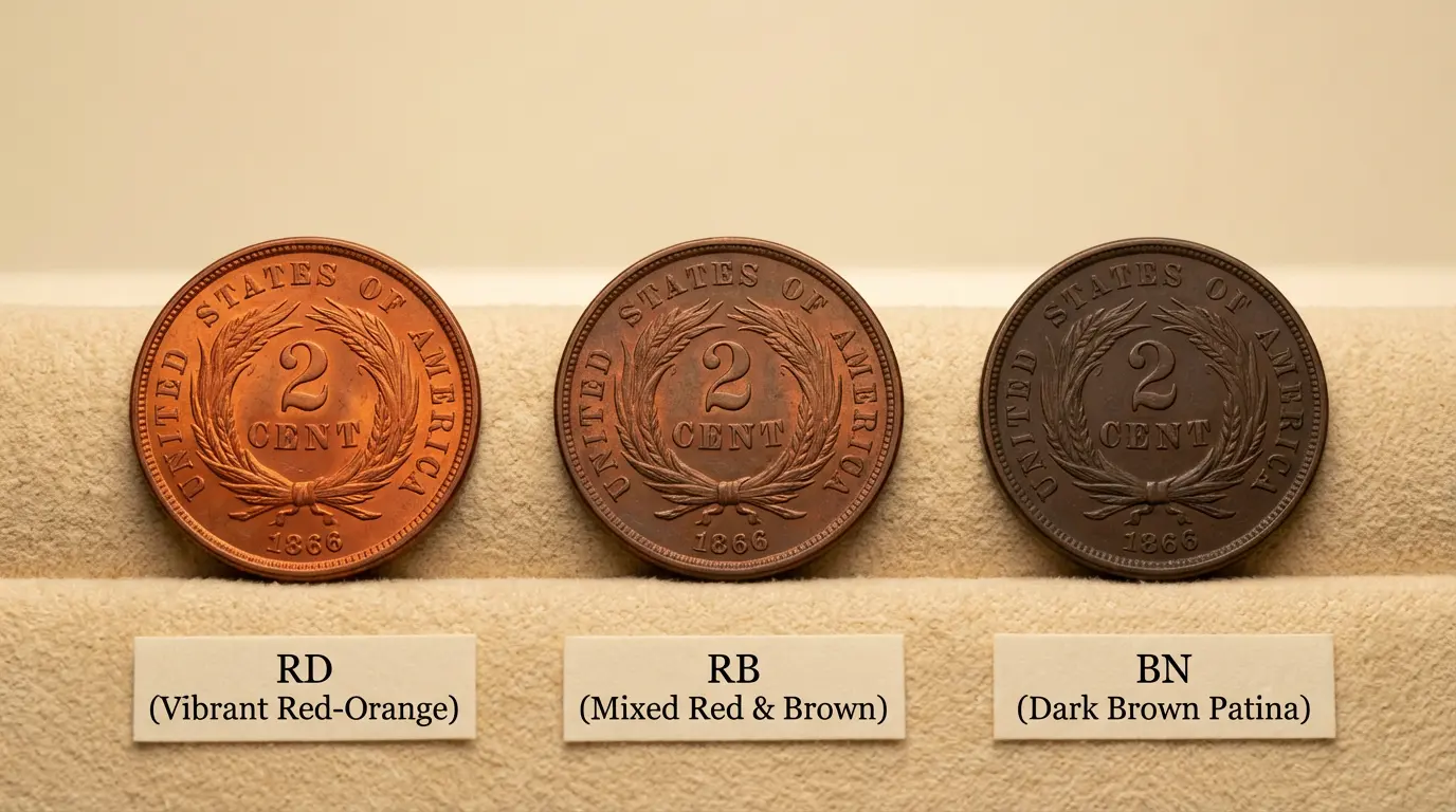 1866 Two Cents Value: Mint Varieties, Rarity, And Current Prices ...