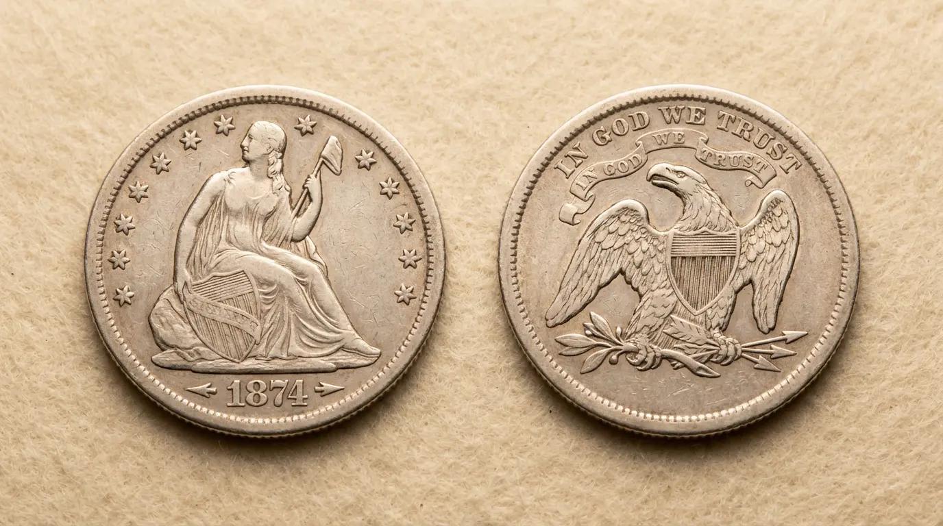 1874 Quarter Value: Mint Varieties, Rarity, And Current Prices - Coins ...