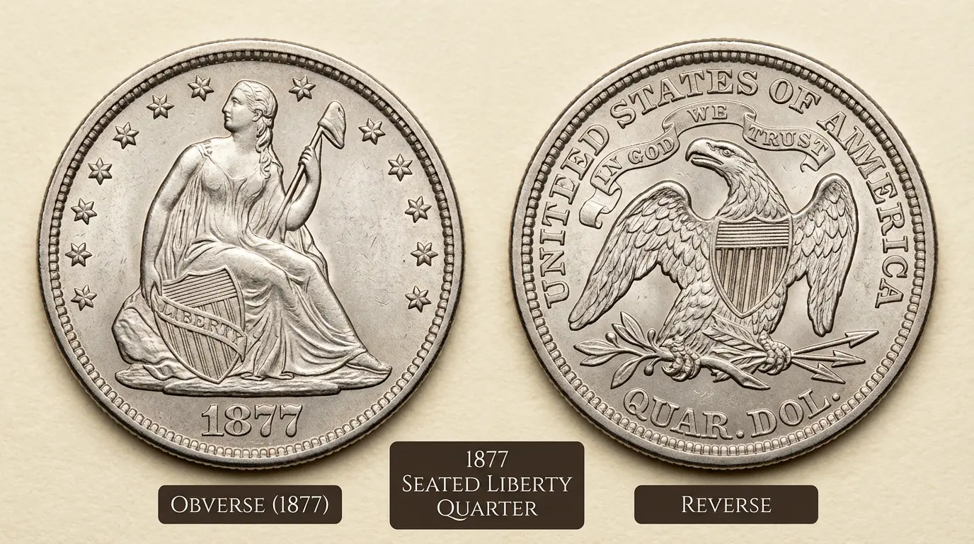 1877 Quarter Value: Mint Varieties, Rarity, And Current Prices - Coins ...