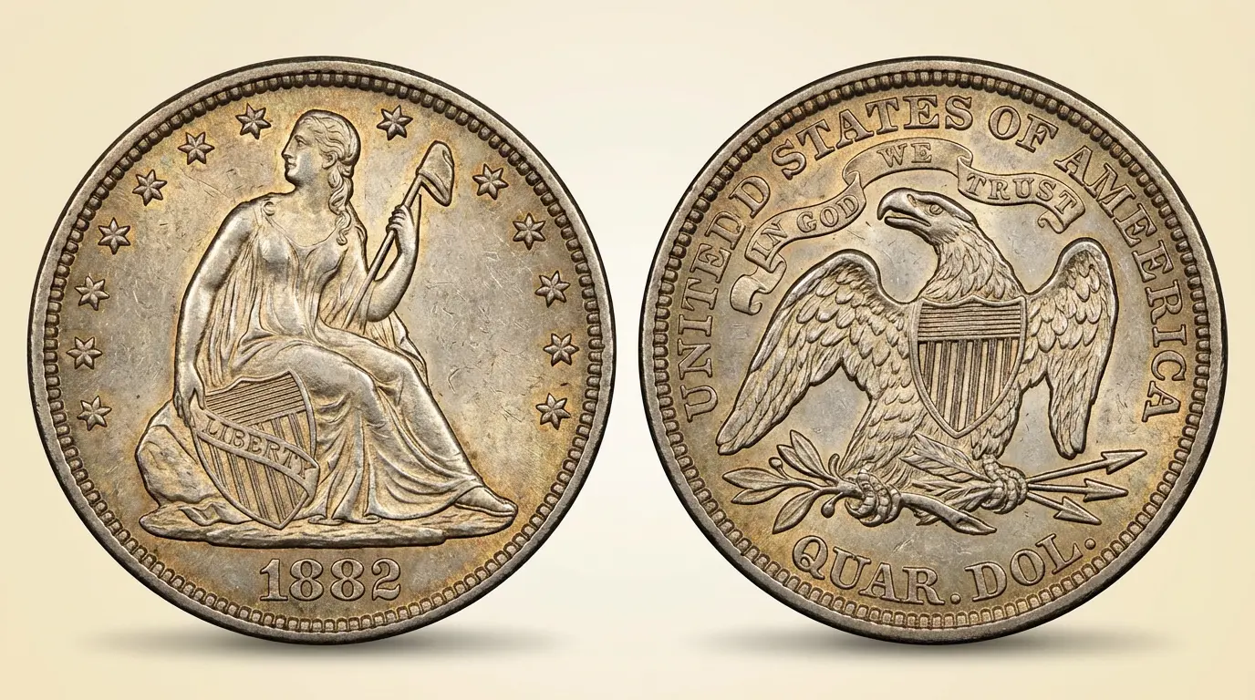 1882 Quarter Value: Mint Varieties, Rarity, And Current Prices - Coins ...
