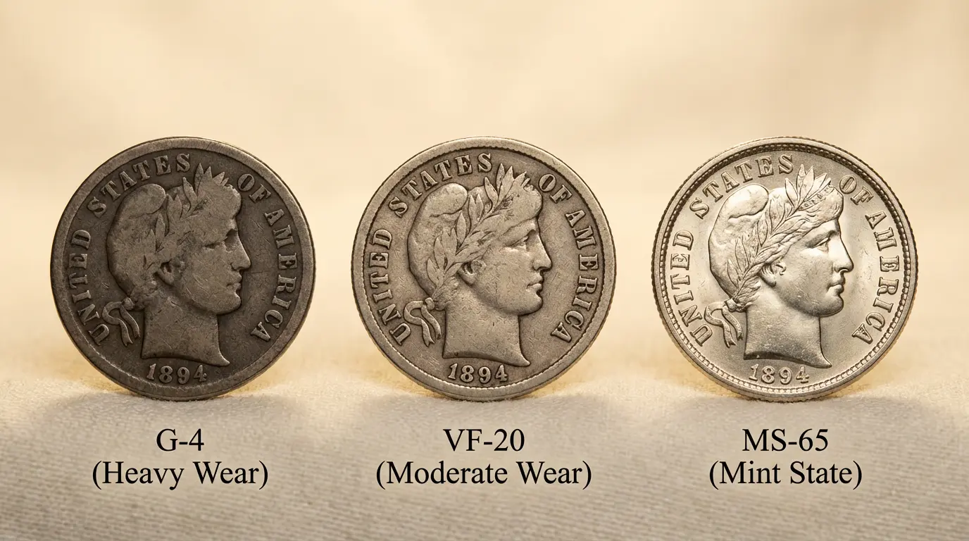 1894 Dime Value: Mint Varieties, Rarity, And Current Prices - Coins Value