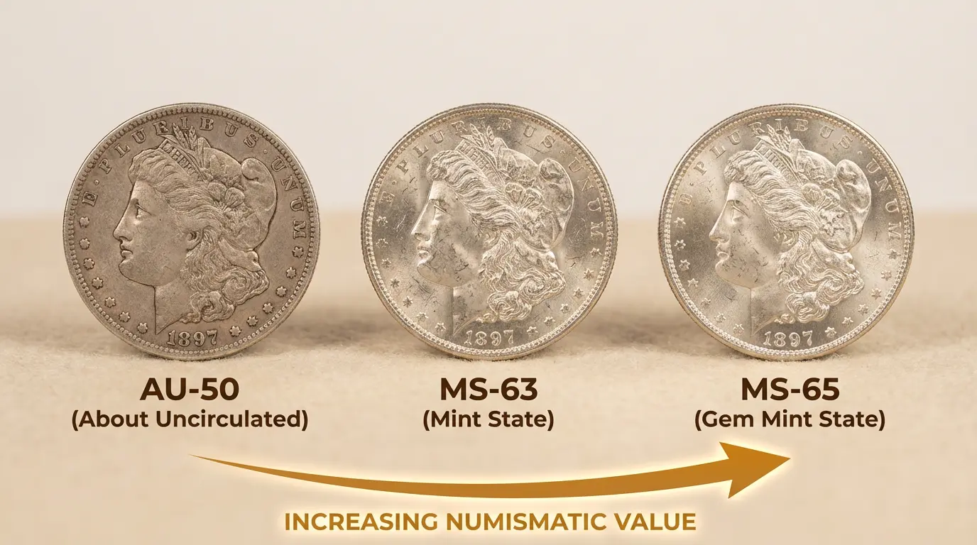 1897 Dollar Value: Mint Varieties, Rarity, And Current Prices - Coins Value