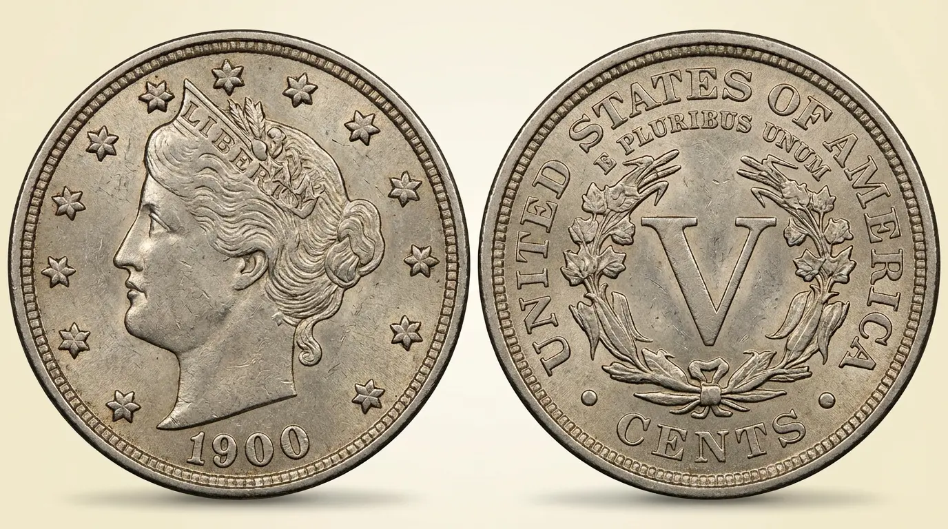 1900 Nickel Value: Mint Varieties, Rarity, And Current Prices - Coins Value