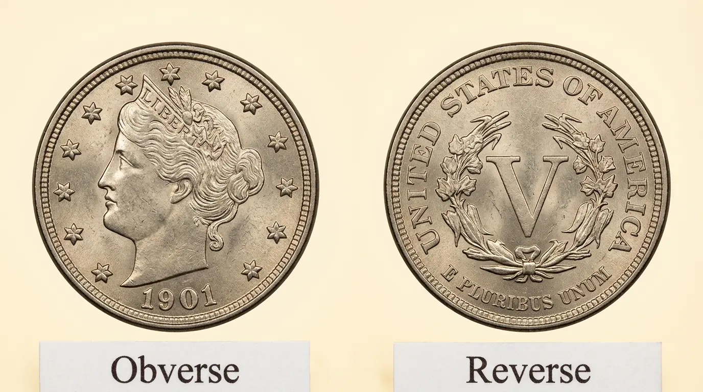 1901 Nickel Value: Mint Varieties, Rarity, And Current Prices - Coins Value