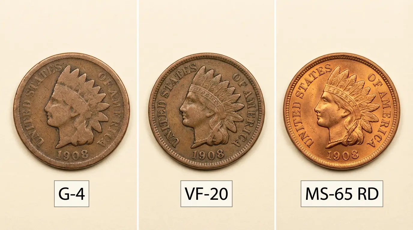 1908 Cent Value: Mint Varieties, Rarity, And Current Prices - Coins Value