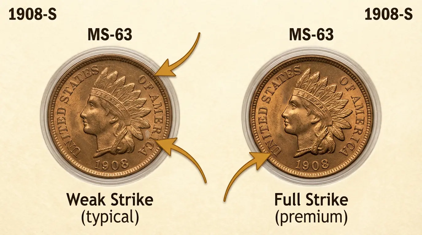 1908 Cent Value: Mint Varieties, Rarity, And Current Prices - Coins Value