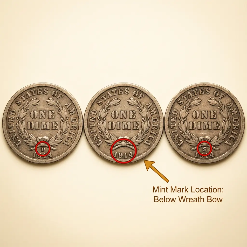 1914 Dime Value: Mint Varieties, Rarity, And Current Prices - Coins Value