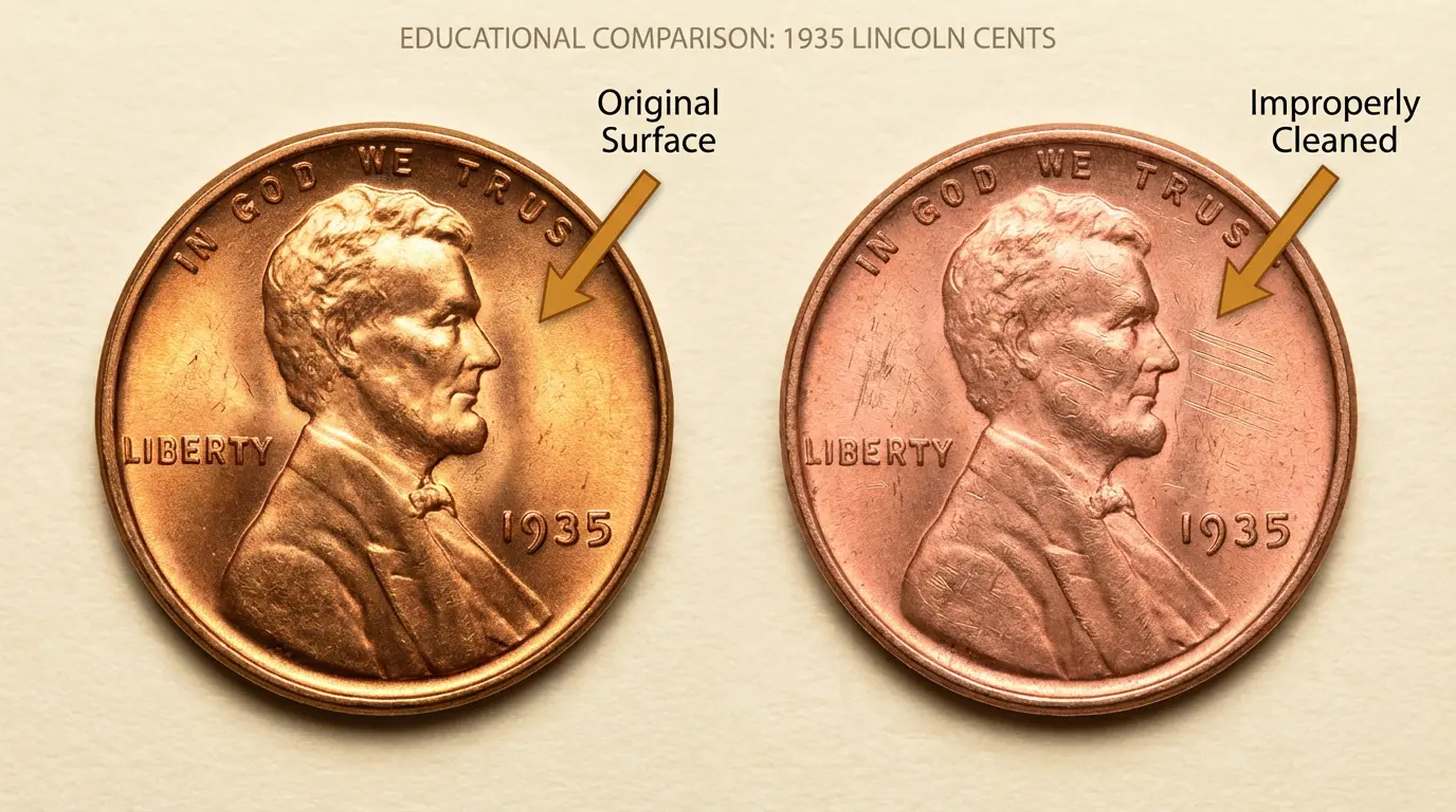 1935 Cent Value: Mint Varieties, Rarity, And Current Prices - Coins Value