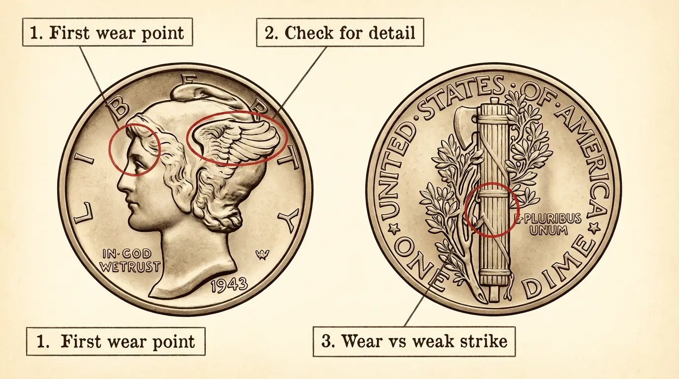 1943 Dime Value: Mint Varieties, Rarity, And Current Prices - Coins Value