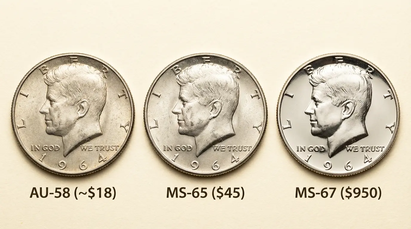 1964 Half Dollar Value: Mint Varieties, Rarity, And Current Prices ...