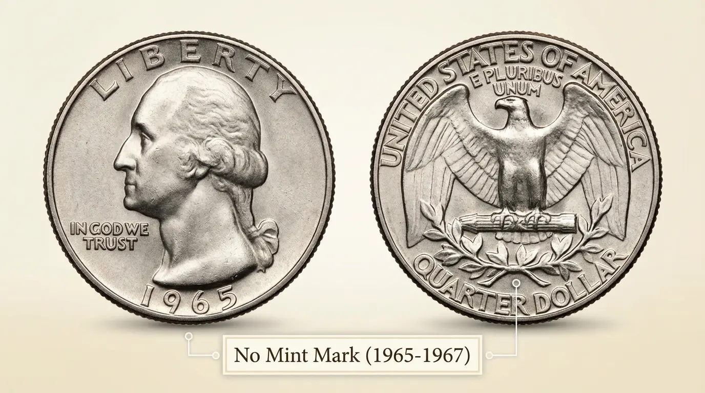 1965 Quarter Value: Mint Varieties, Rarity, And Current Prices - Coins ...