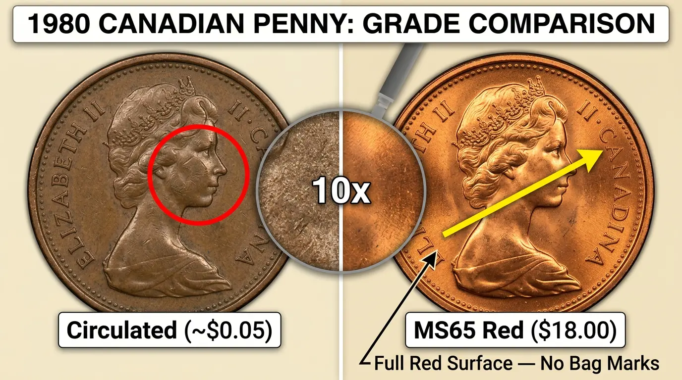 1980 Canadian Penny Value: What Is Your 1-Cent Coin Worth? (Price Guide ...