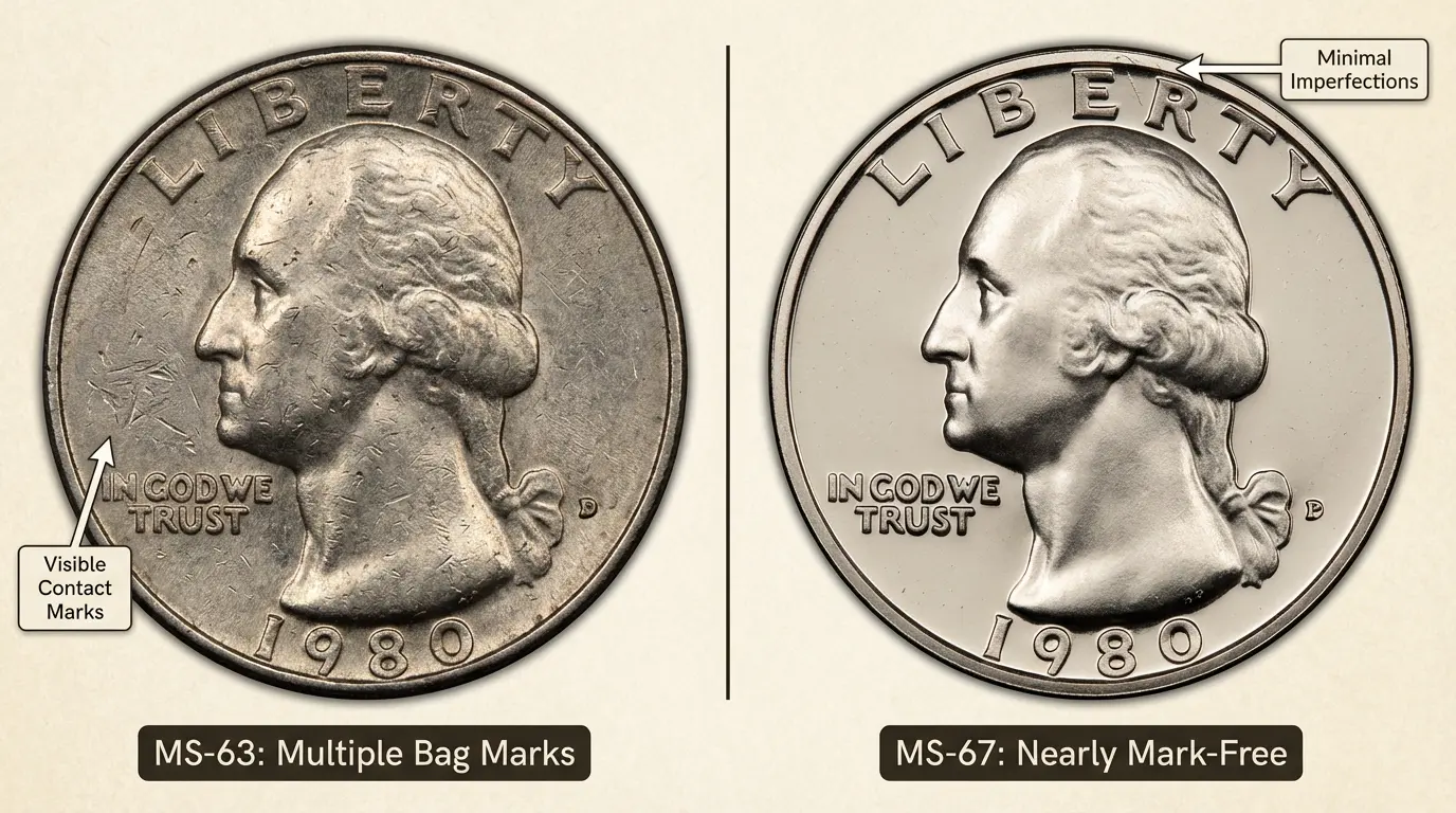 1980 Quarter Value: Mint Varieties, Rarity, And Current Prices - Coins ...