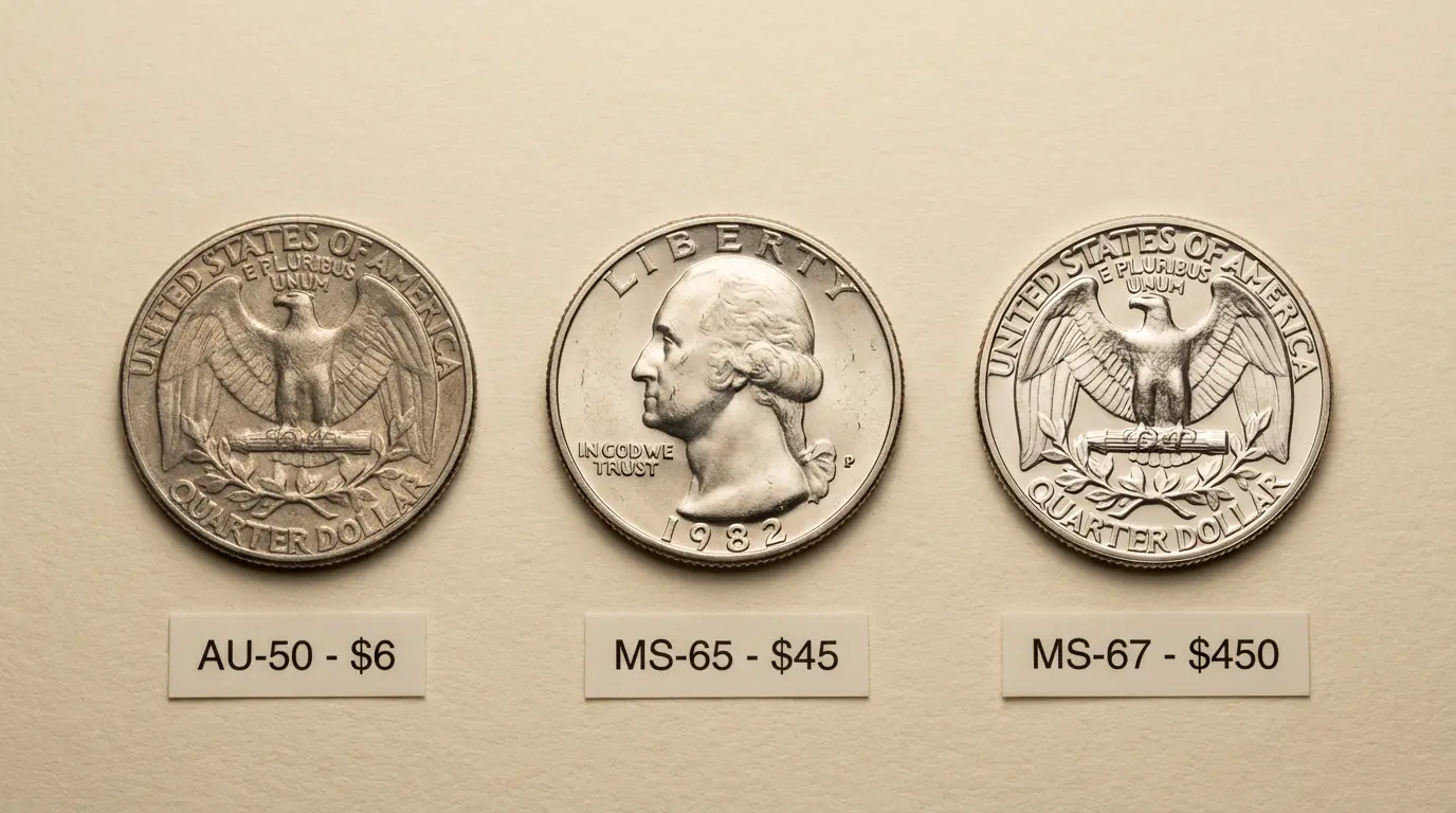1982 Quarter Value: Mint Varieties, Rarity, And Current Prices - Coins ...