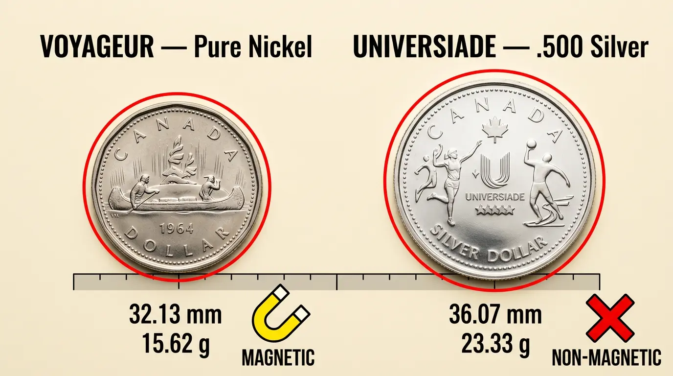 1983 Canadian Dollar Value: Voyageur Nickel & Universiade Silver Price ...