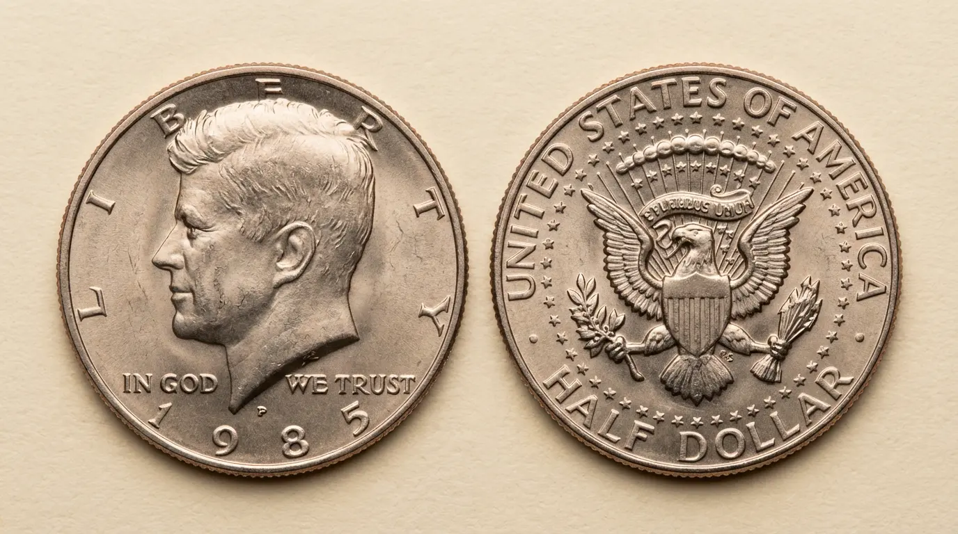 1985 Half Dollar Value: Mint Varieties, Rarity, And Current Prices ...
