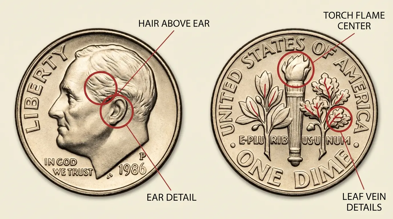 1986 Dime Value: Mint Varieties, Rarity, And Current Prices - Coins Value