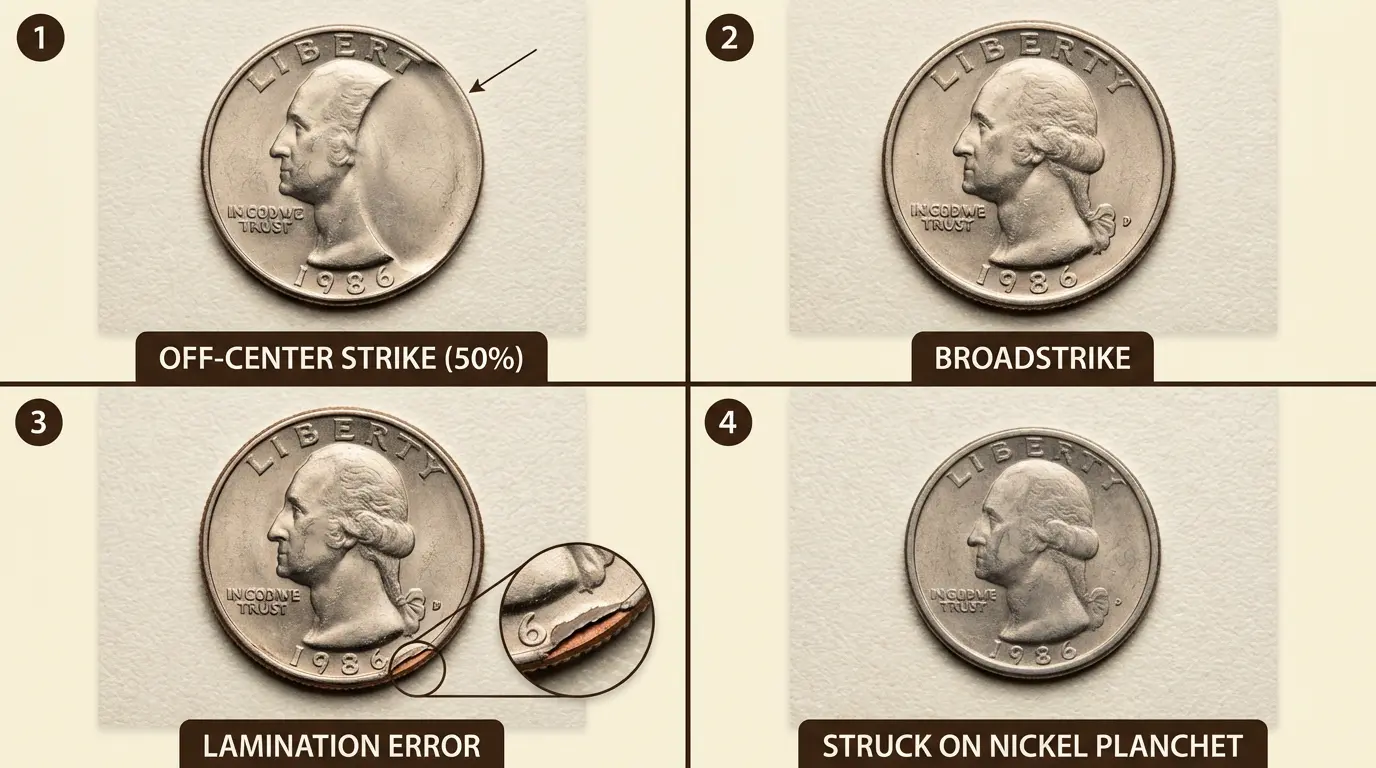 1986 Quarter Value: Mint Varieties, Rarity, And Current Prices - Coins ...