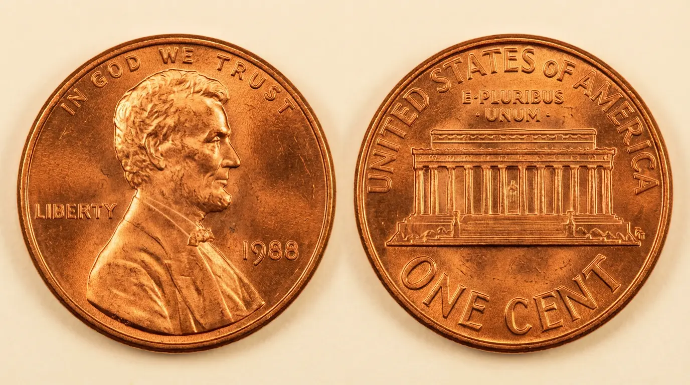 1988 Cent Value: Mint Varieties, Rarity, And Current Prices - Coins Value