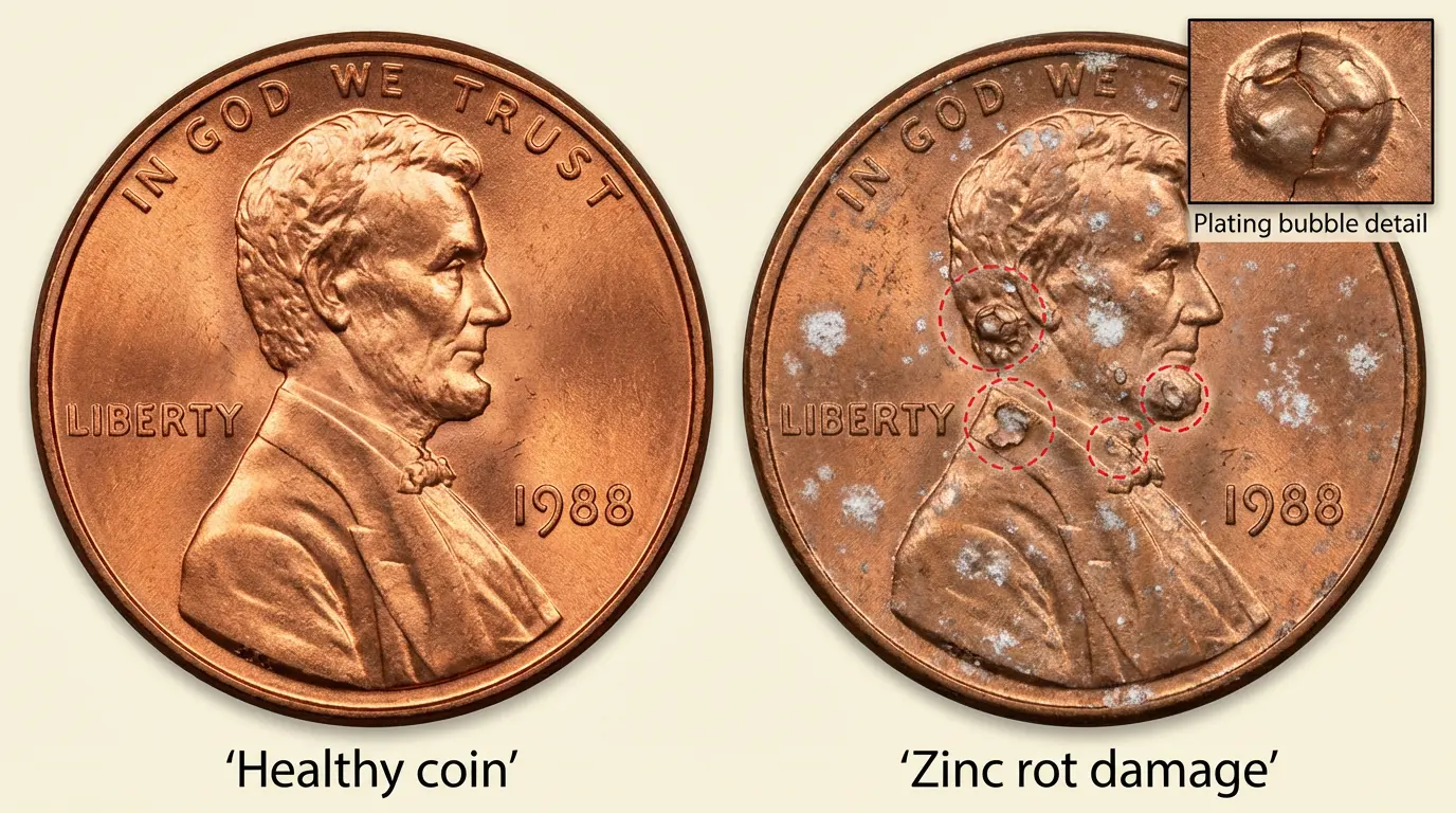 1988 Cent Value: Mint Varieties, Rarity, And Current Prices - Coins Value