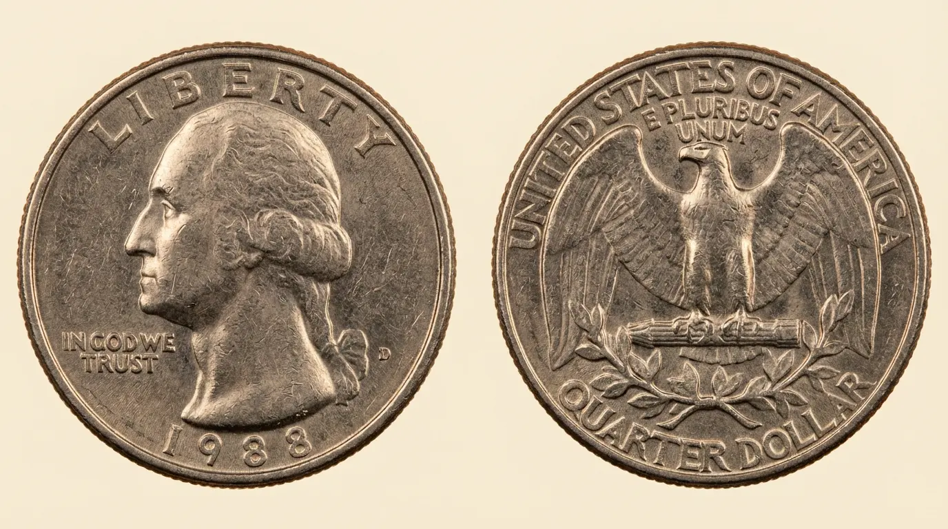 1988 Quarter Value: Mint Varieties, Rarity, And Current Prices - Coins ...