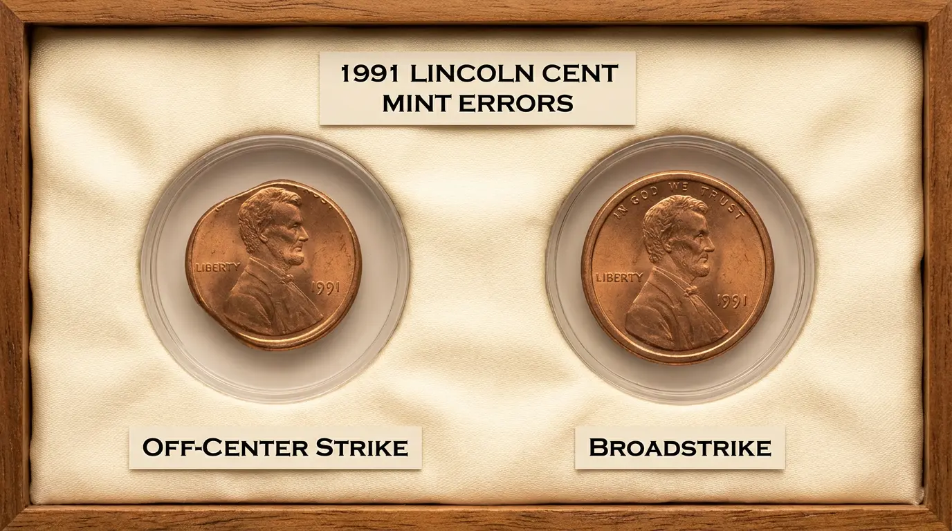1991 Cent Value: Mint Varieties, Rarity, And Current Prices - Coins Value