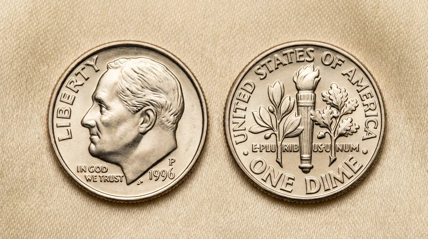 1996 Dime Value: Mint Varieties, Rarity, And Current Prices - Coins Value