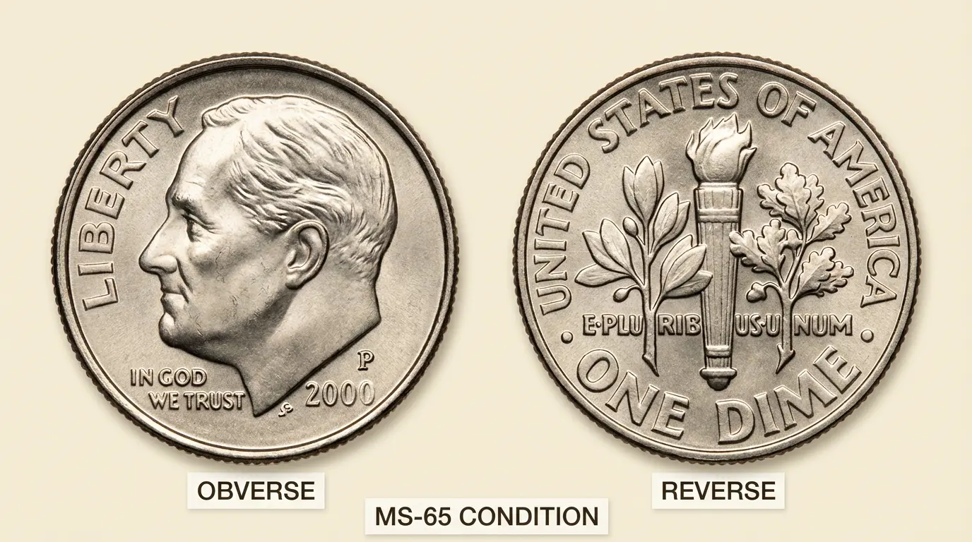 2000 Dime Value: Mint Varieties, Rarity, And Current Prices - Coins Value