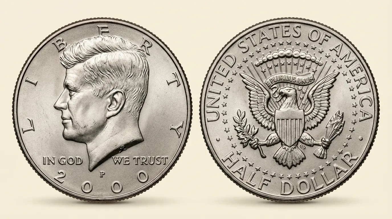 2000 Half Dollar Value: Mint Varieties, Rarity, And Current Prices ...