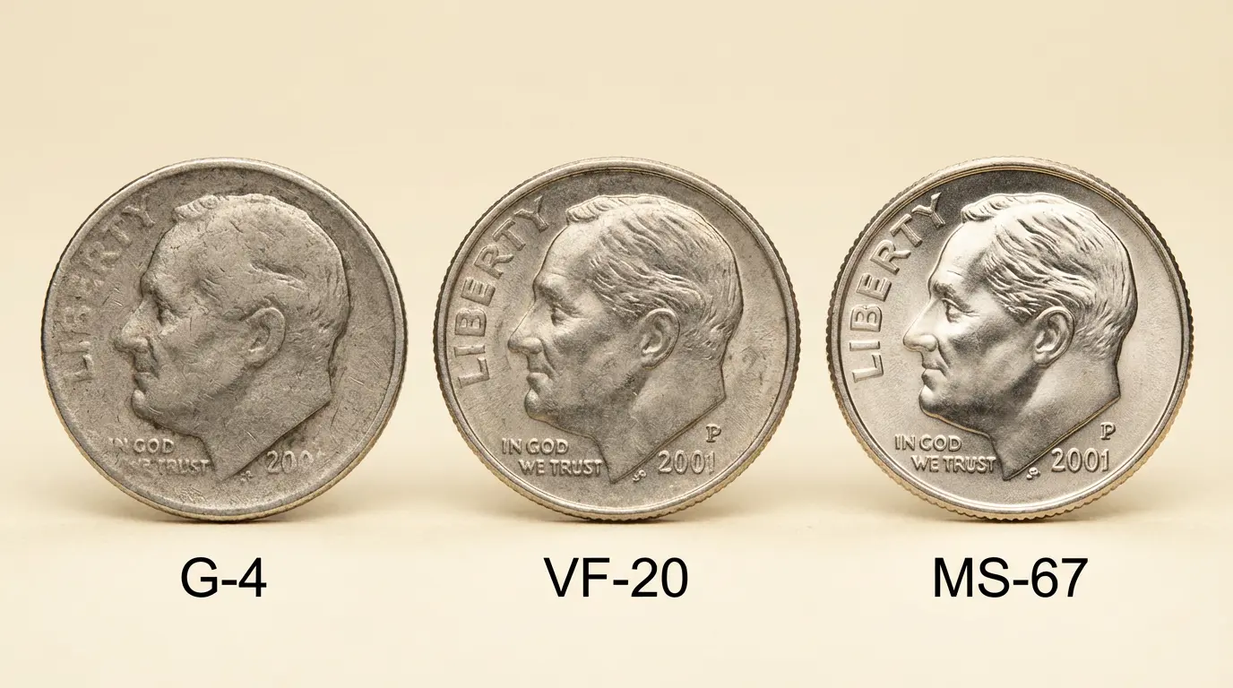 2001 Dime Value: Mint Varieties, Rarity, And Current Prices - Coins Value
