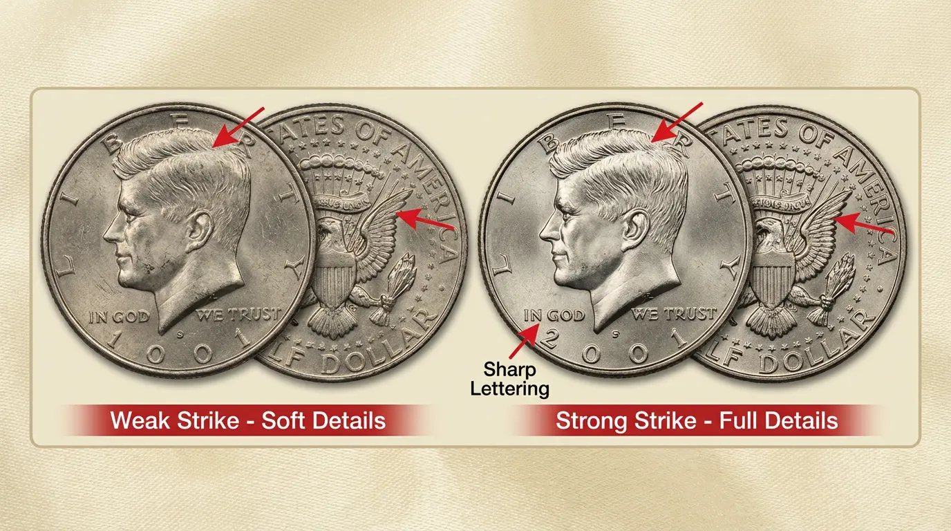 2001 Half Dollar Value: Mint Varieties, Rarity, And Current Prices ...