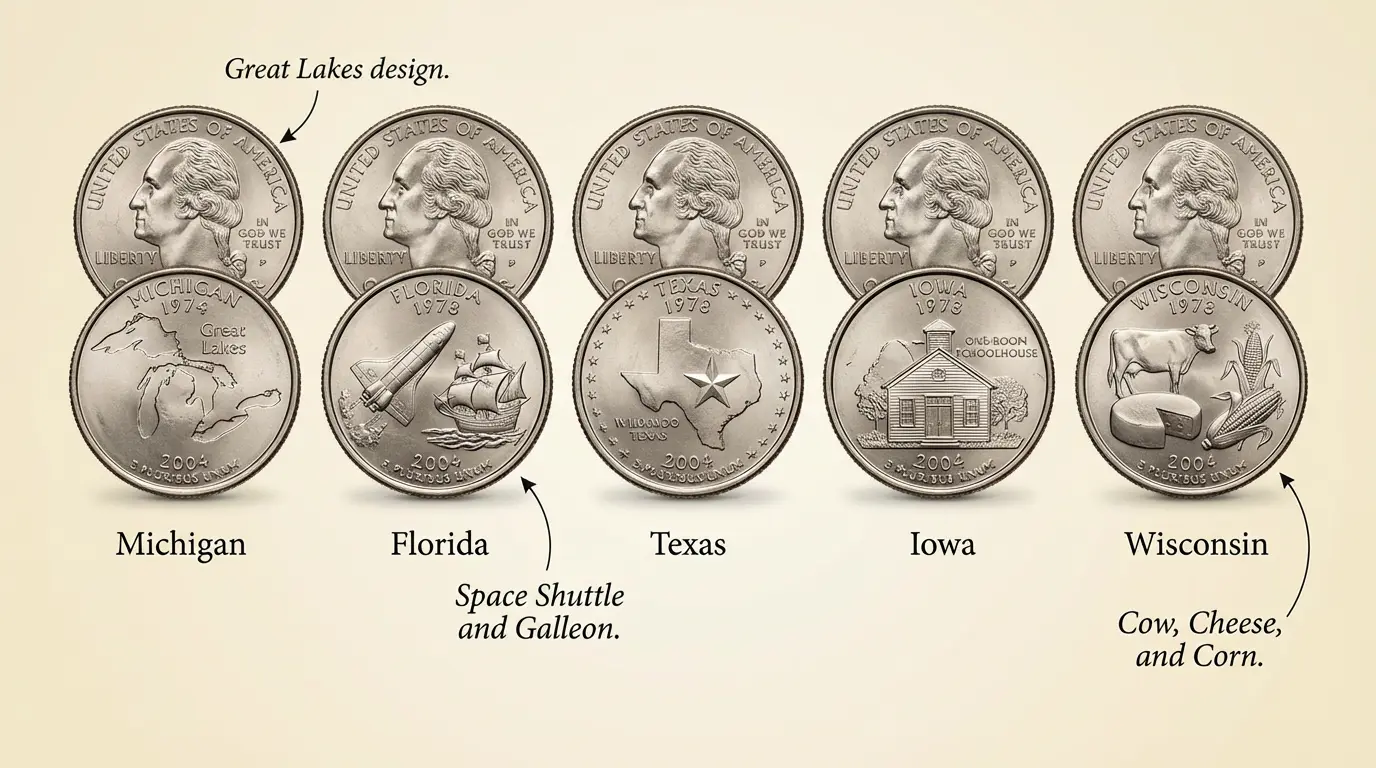 2004 Quarter Value: Mint Varieties, Rarity, And Current Prices - Coins ...