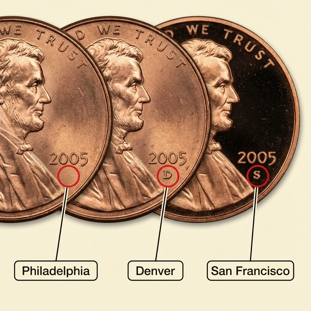 2005 Cent Value: Mint Varieties, Rarity, And Current Prices - Coins Value