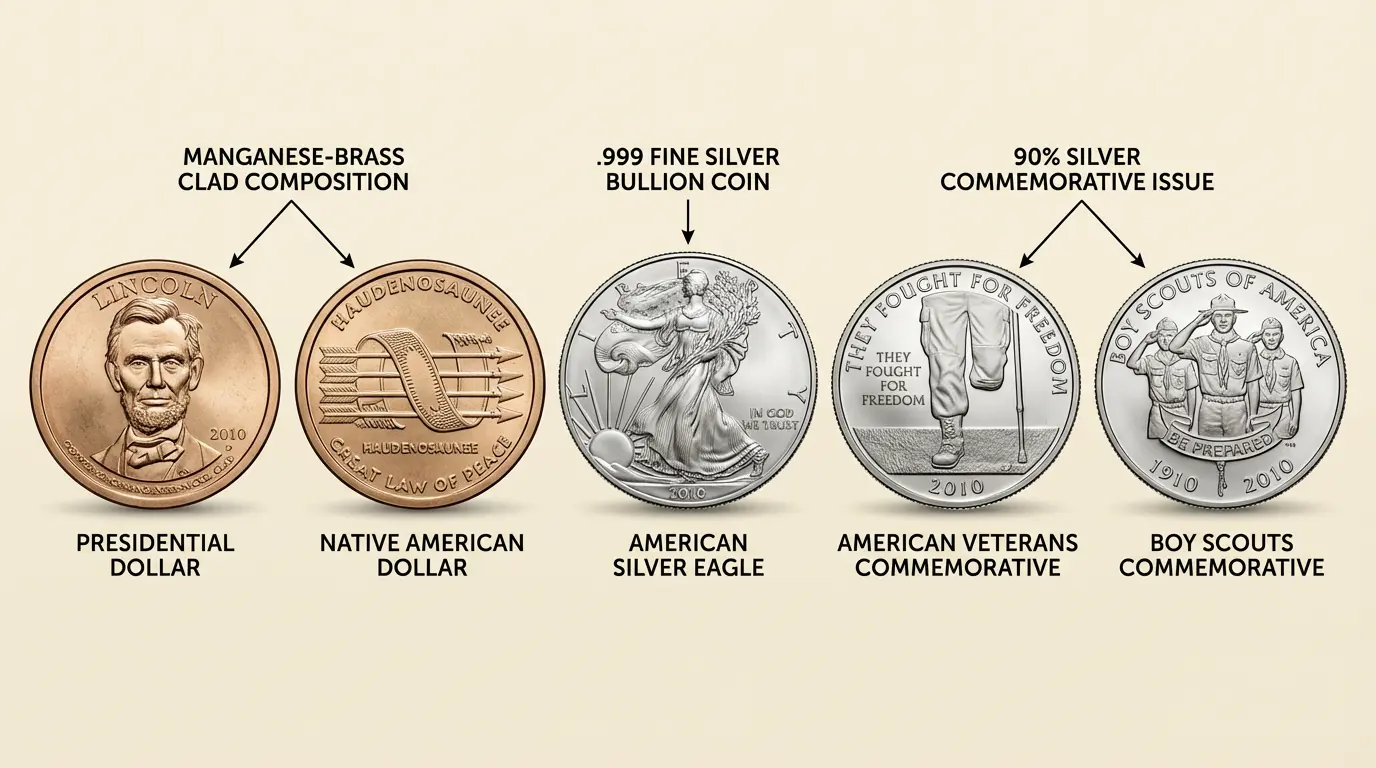2010 Dollar Value: Mint Varieties, Rarity, And Current Prices - Coins Value