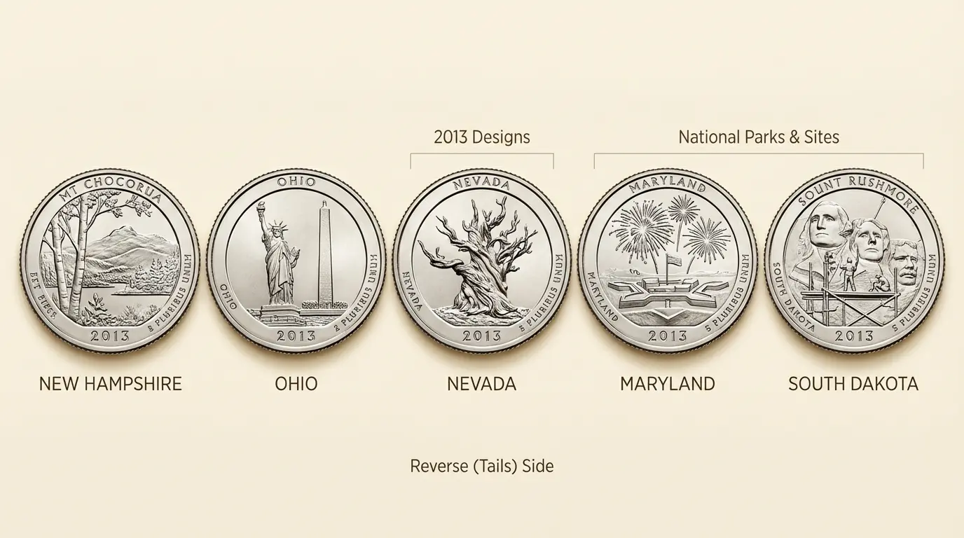 2013 Quarter Value: Mint Varieties, Rarity, And Current Prices - Coins ...
