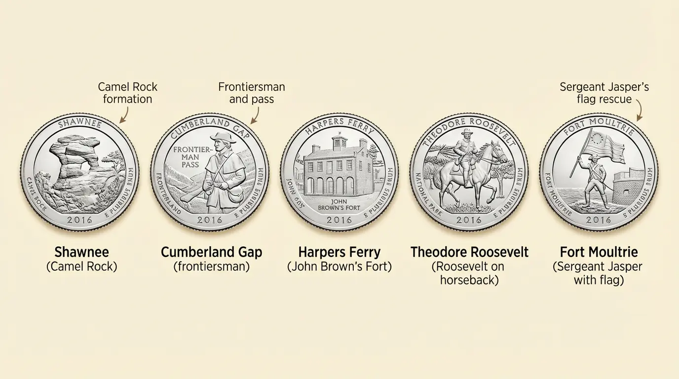 2016 Quarter Value: Mint Varieties, Rarity, And Current Prices - Coins ...