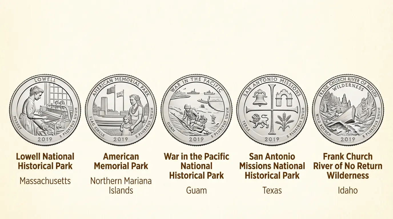 2019 Quarter Value: Mint Varieties, Rarity, And Current Prices - Coins ...