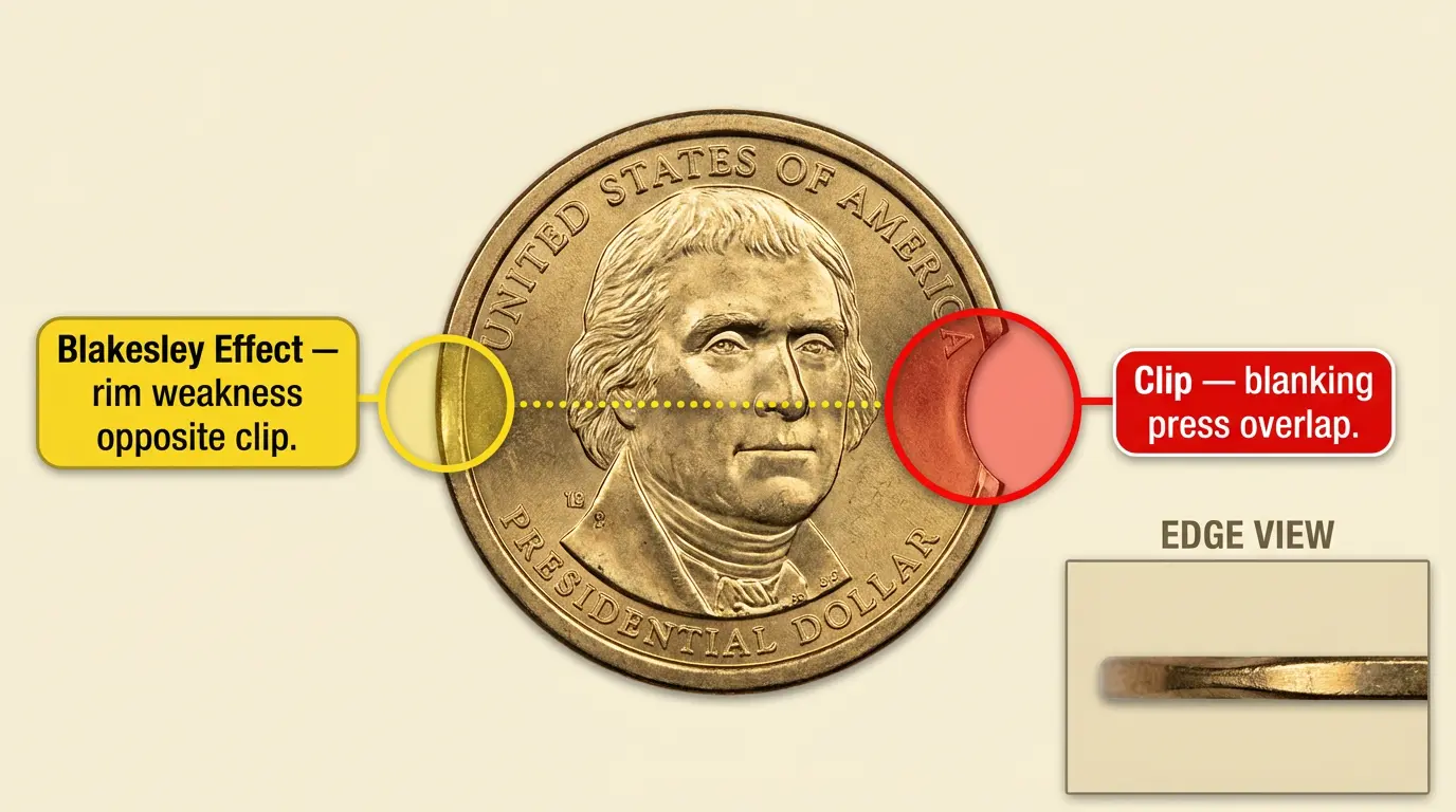 Presidential Dollar Errors: Rare Varieties & Values By President ...