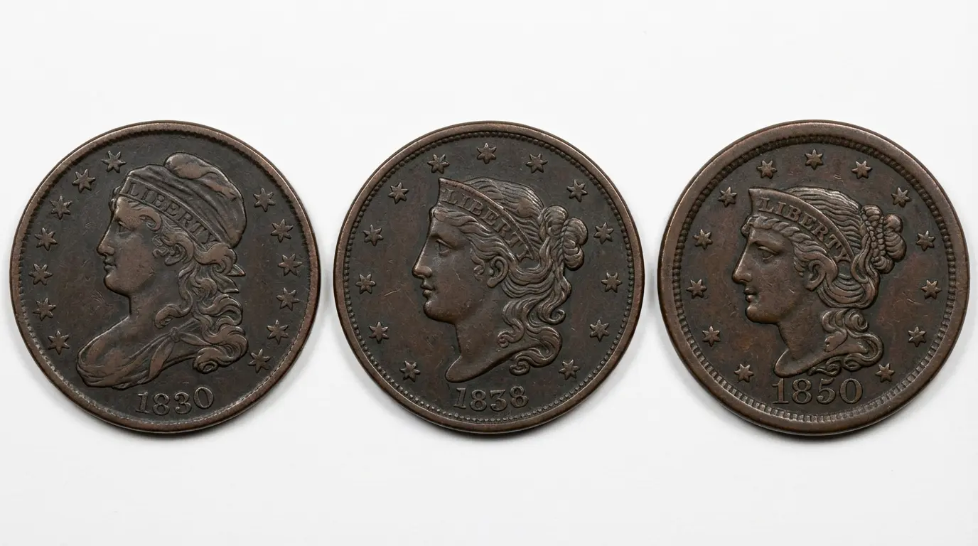 Coronet Head Cent Value: Key Dates & Rare Varieties - Coins Value