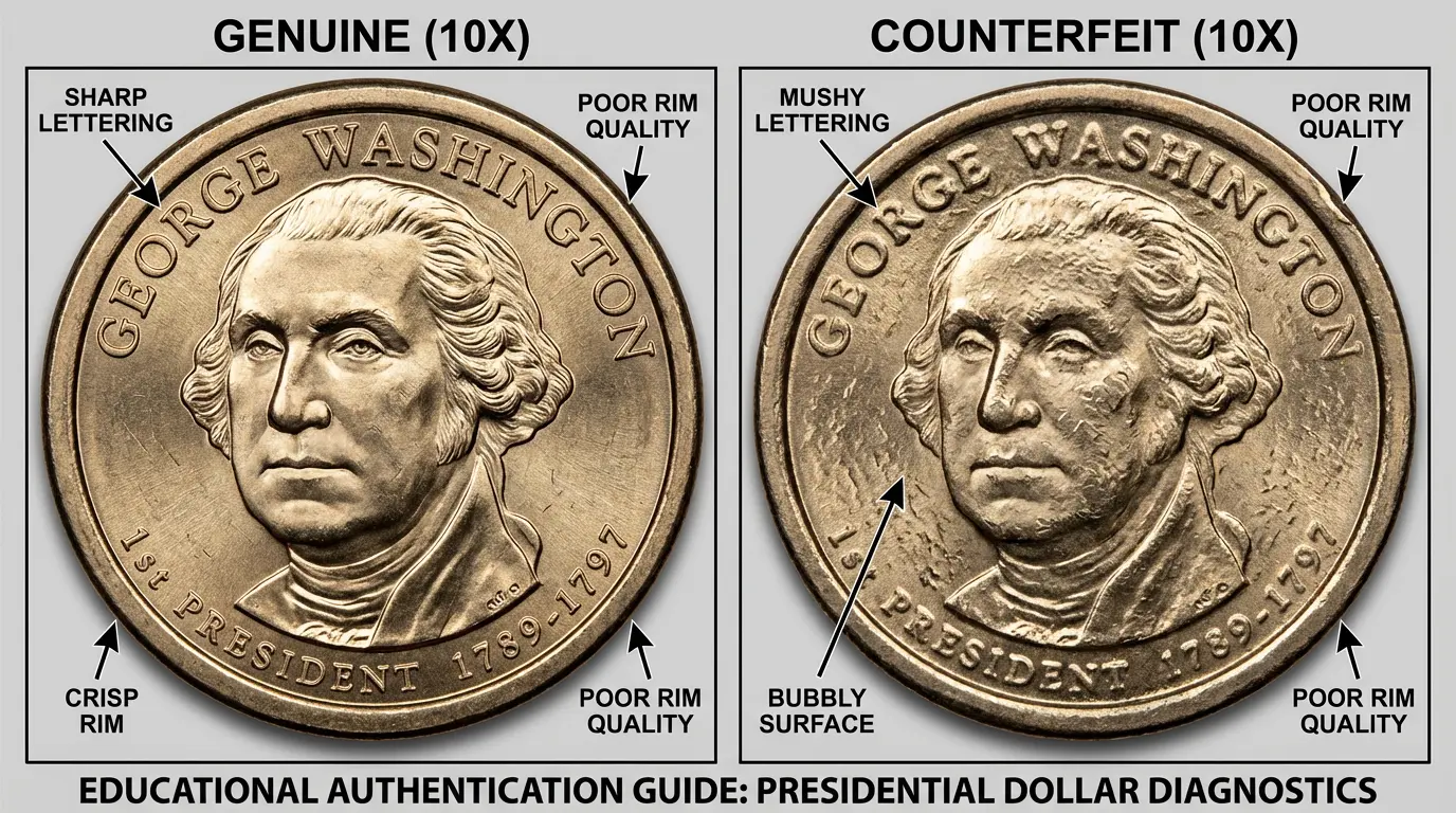 Presidential Dollars Value: Key Dates & Rare Errors - Coins Value