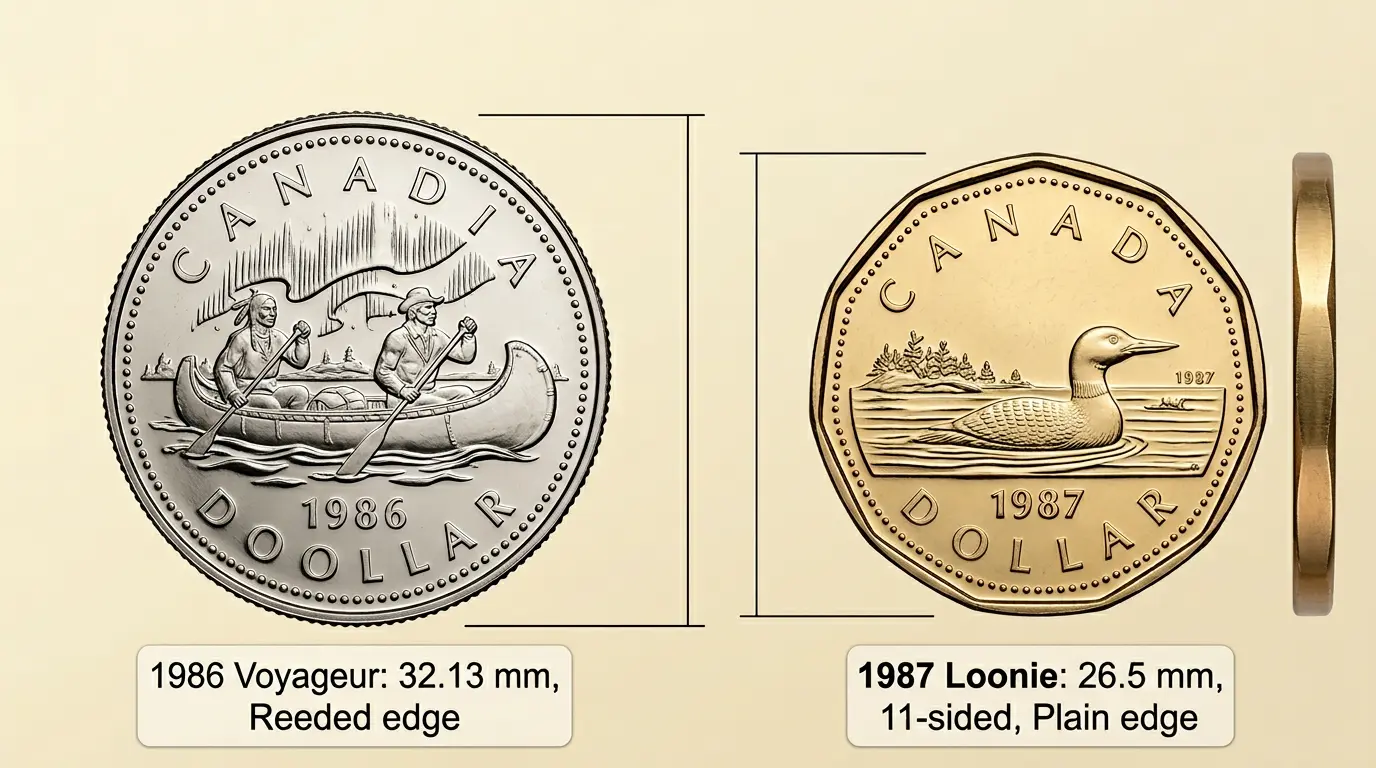 Canadian Dollar Coin Value: Silver Voyageur & Loonie Price Guide (1935 ...