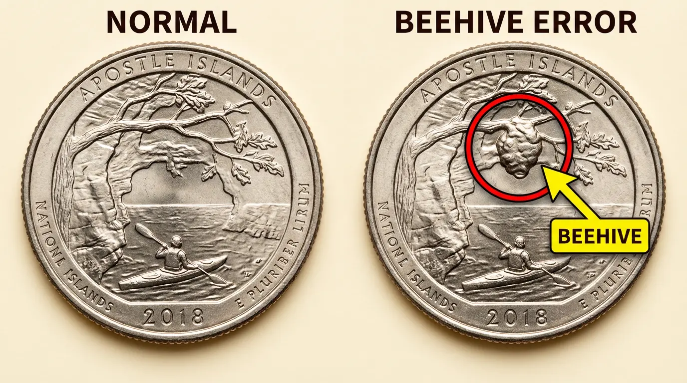 2018 Quarter Errors: Block Island - Values & Varieties - Coins Value