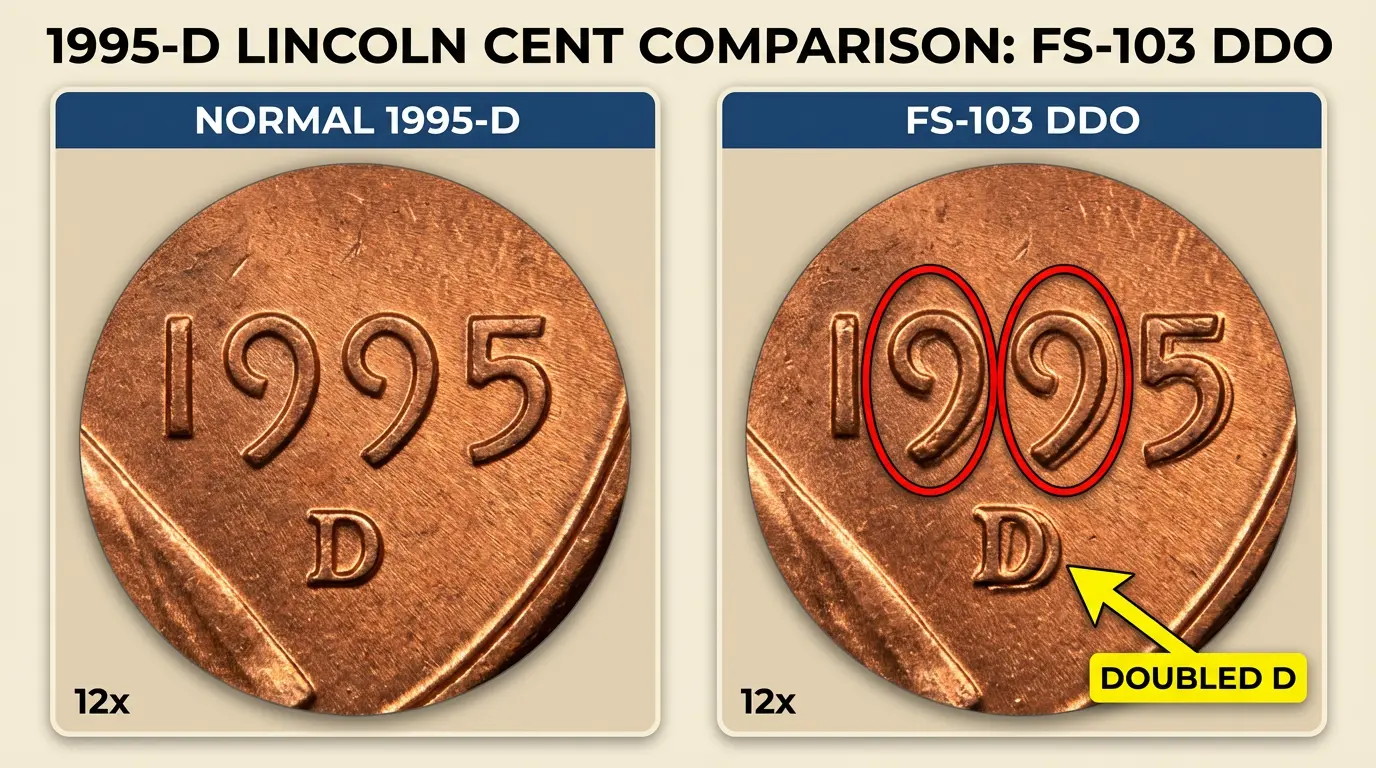 1995 Penny Errors: Complete List, Values & Rare Varieties - Coins Value