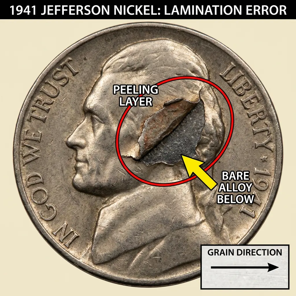 1941 Nickel Errors: Complete List, Values & Rare Varieties - Coins Value