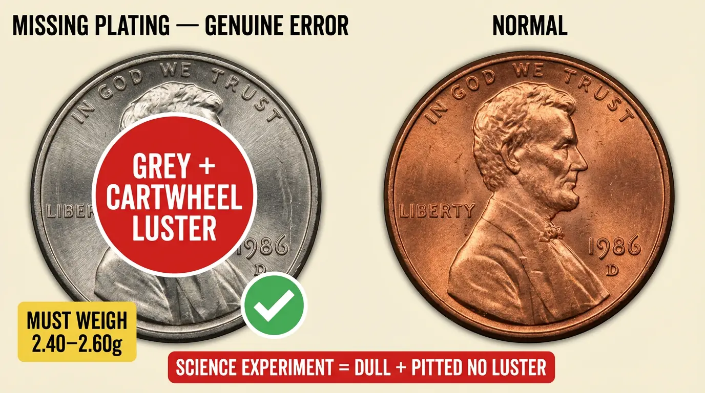 1986 Penny Errors: Complete List, Values & Rare Varieties - Coins Value