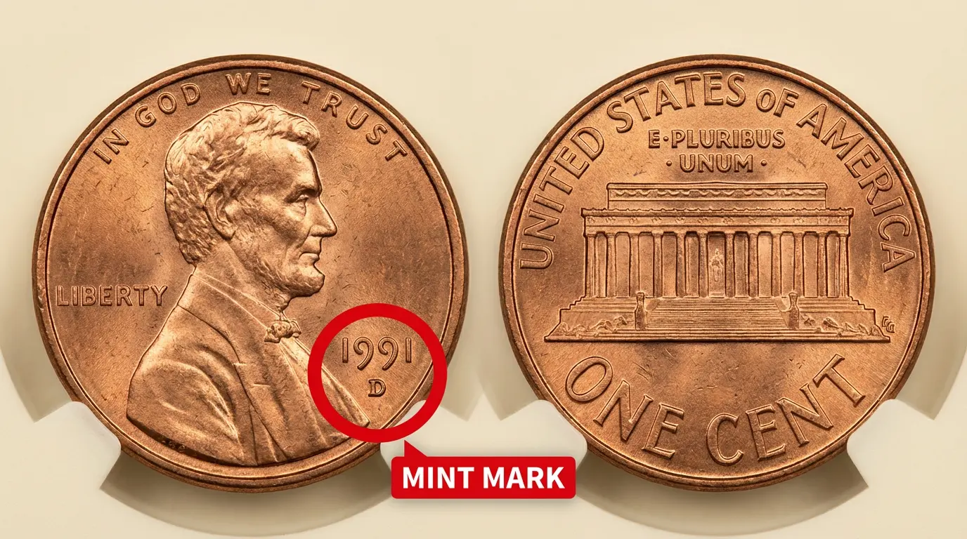 1991 Penny Errors: Complete List, Values & Rare Varieties - Coins Value